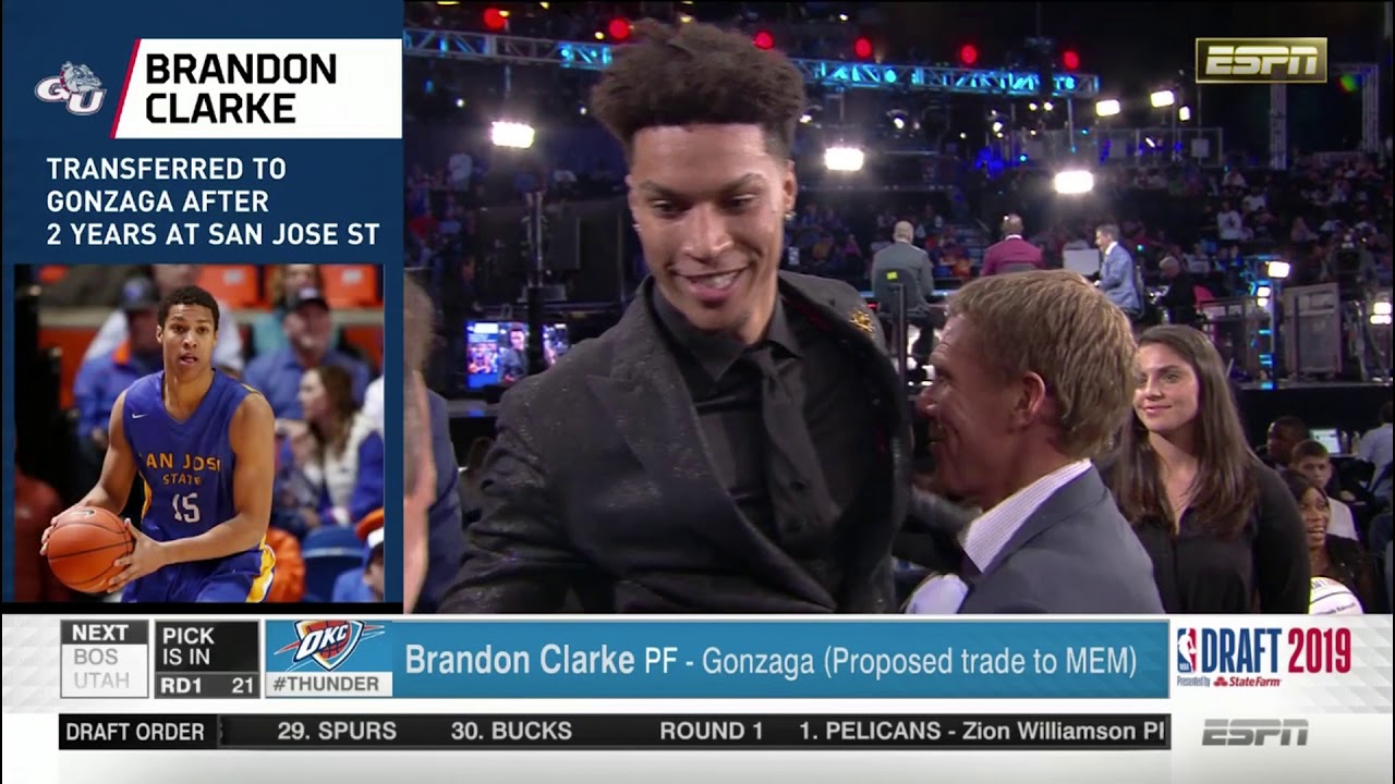 Brandon Clarke – ブランドン・クラーク | STAR PLAYER CAFE